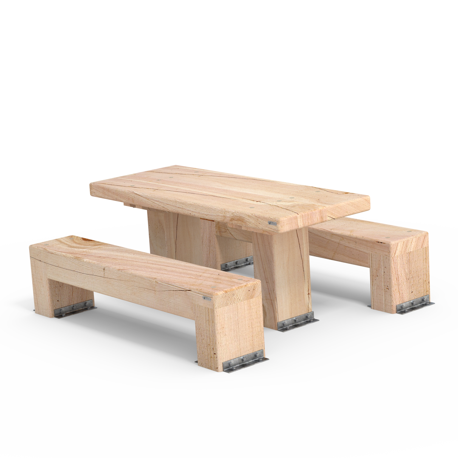 Macrocarpa Bench - Street Furniture