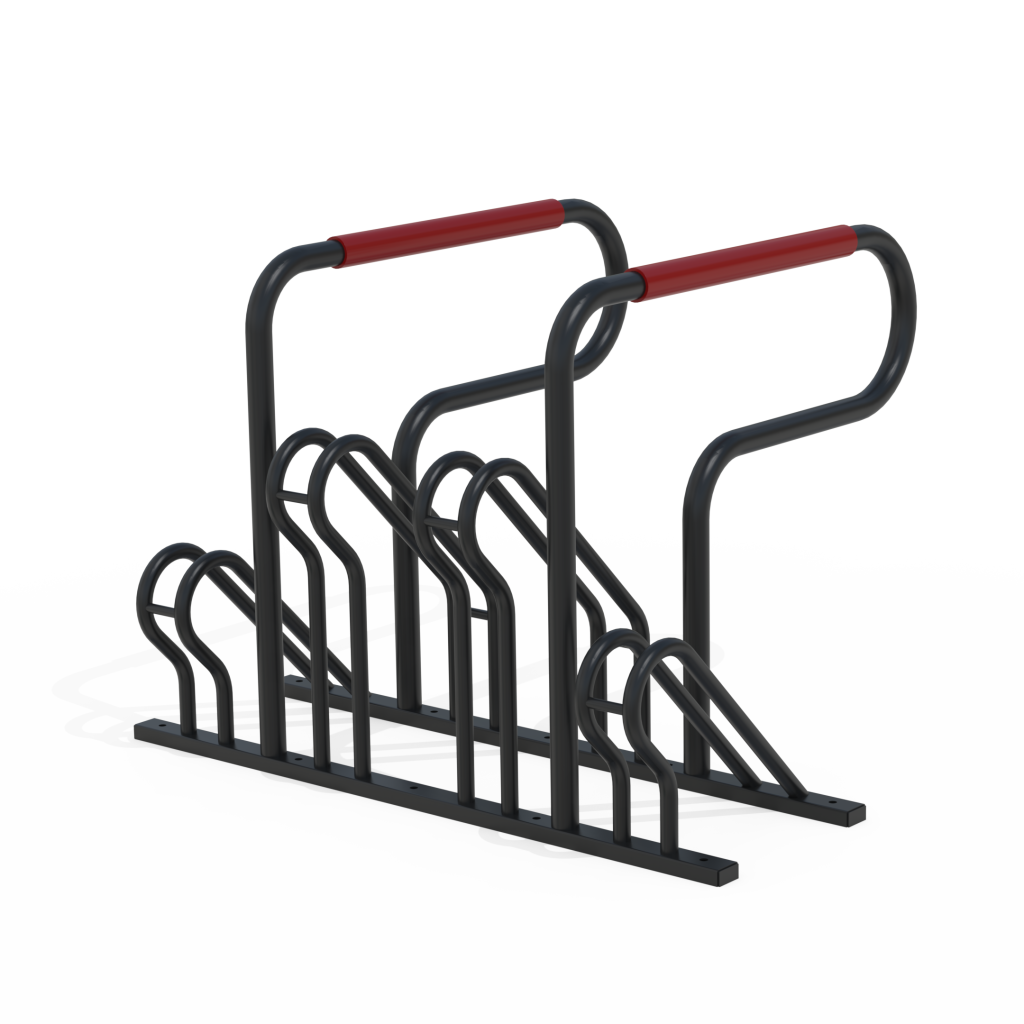 Red Baron Cycle Rack - Street Furniture