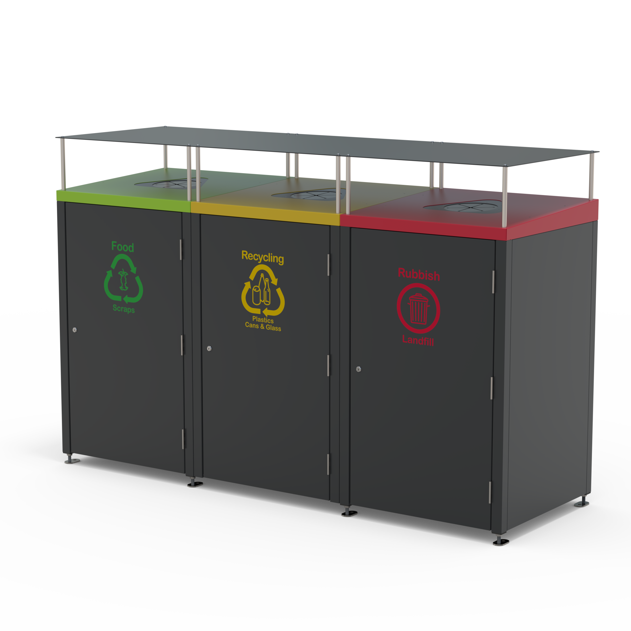 Tamaki Coastal Bin - Street Furniture