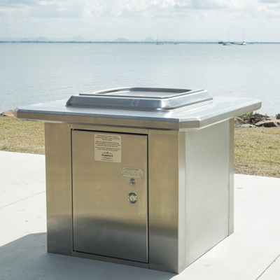 Premium BBQ Single With Hot Plate KB501 - Street Furniture