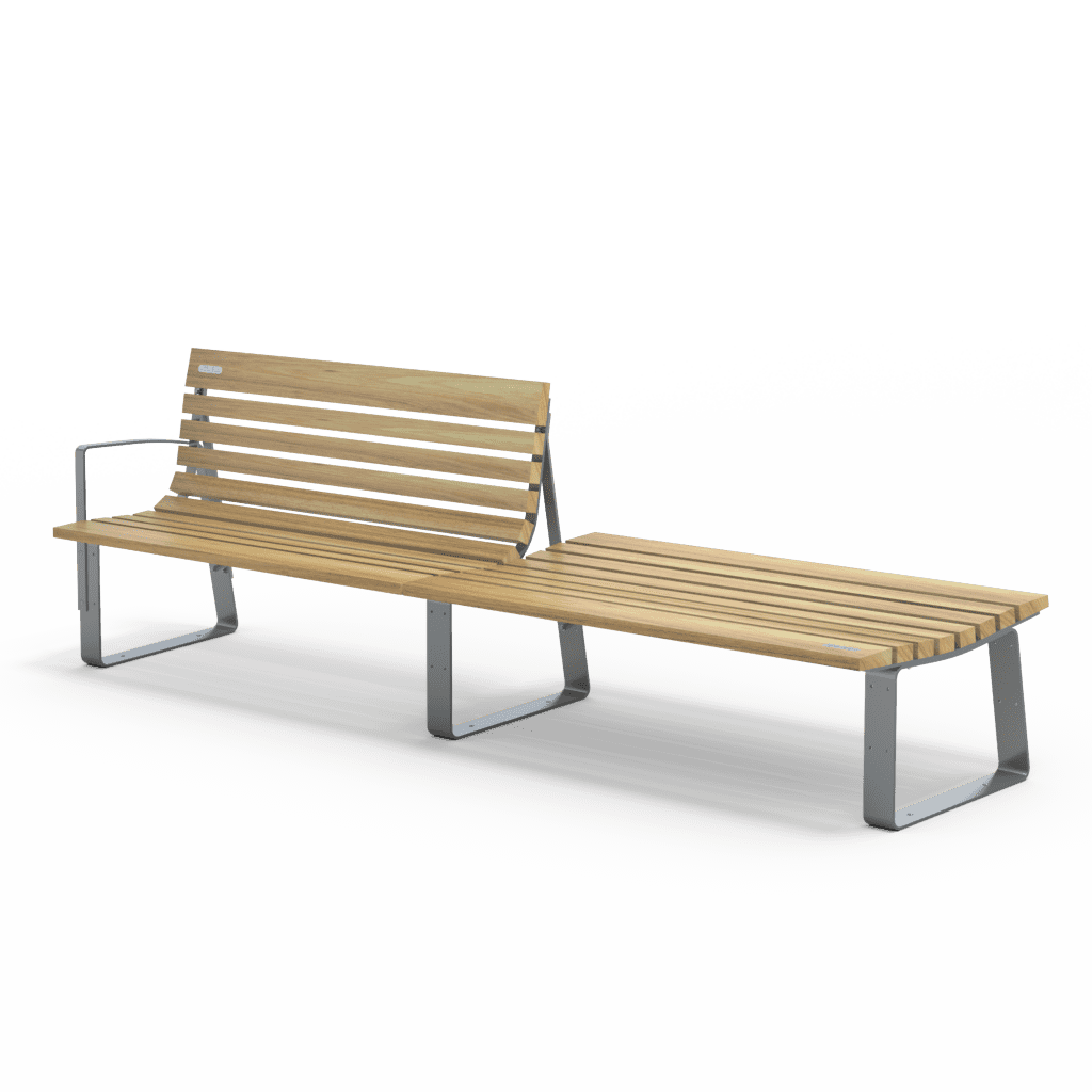 Bilateral Bench - Street Furniture