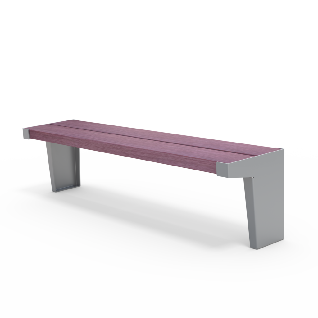 Bastion Narrow Bench - Street Furniture
